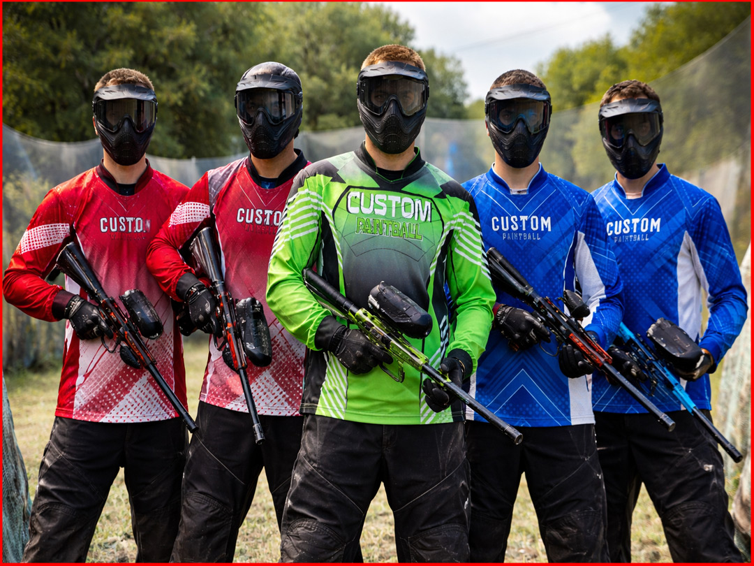 Full Sublimated Paintball Jerseys Story: The Ultimate Team Look