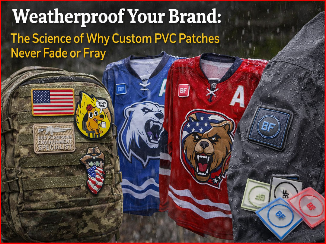 Why PVC Patches Survive the Elements: Weatherproof Your Brand