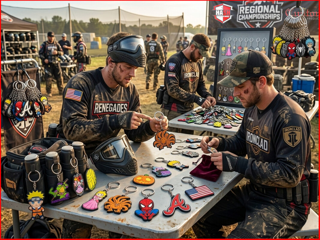 Why PVC Keychains are Paintball’s Top Swag | A Collector’s Edge